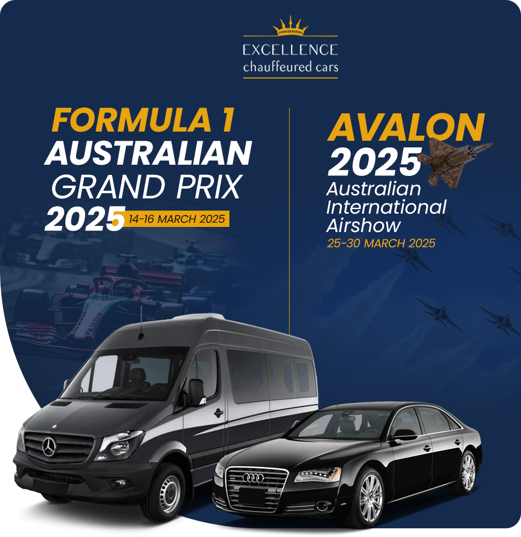 Exclusive VIP Chauffeur Services for the 2025 Formula 1 in Melbourne